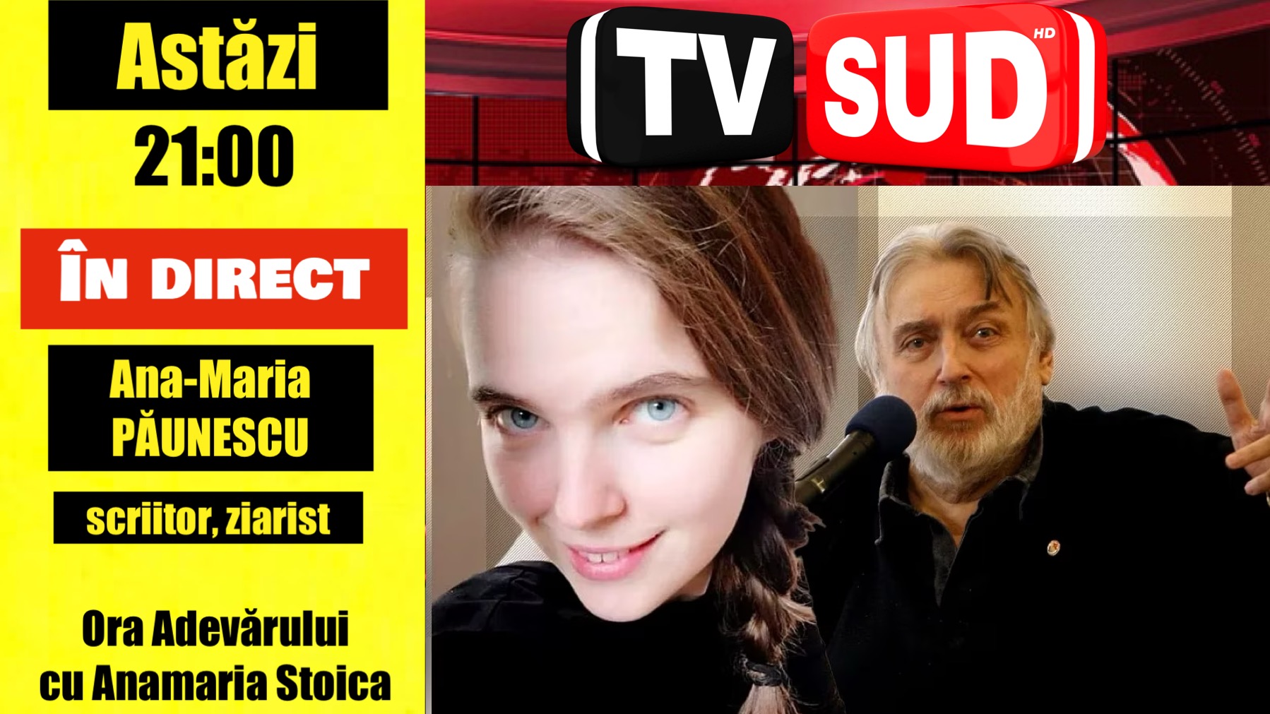 AZI: Fiica lui Adrian Păunescu, Ana-Maria, prezentă la Tg-Jiu! - TV SUD ...